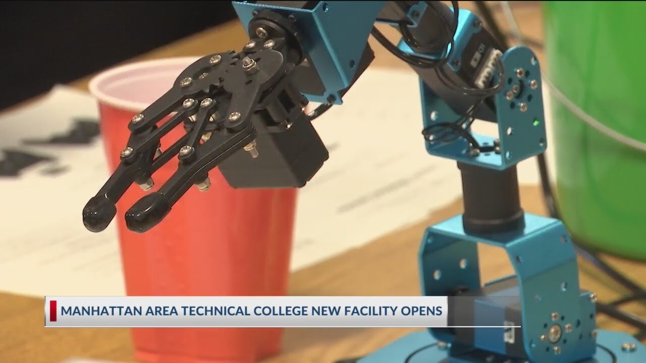 Manhattan Area Technical College facility opens - YouTube