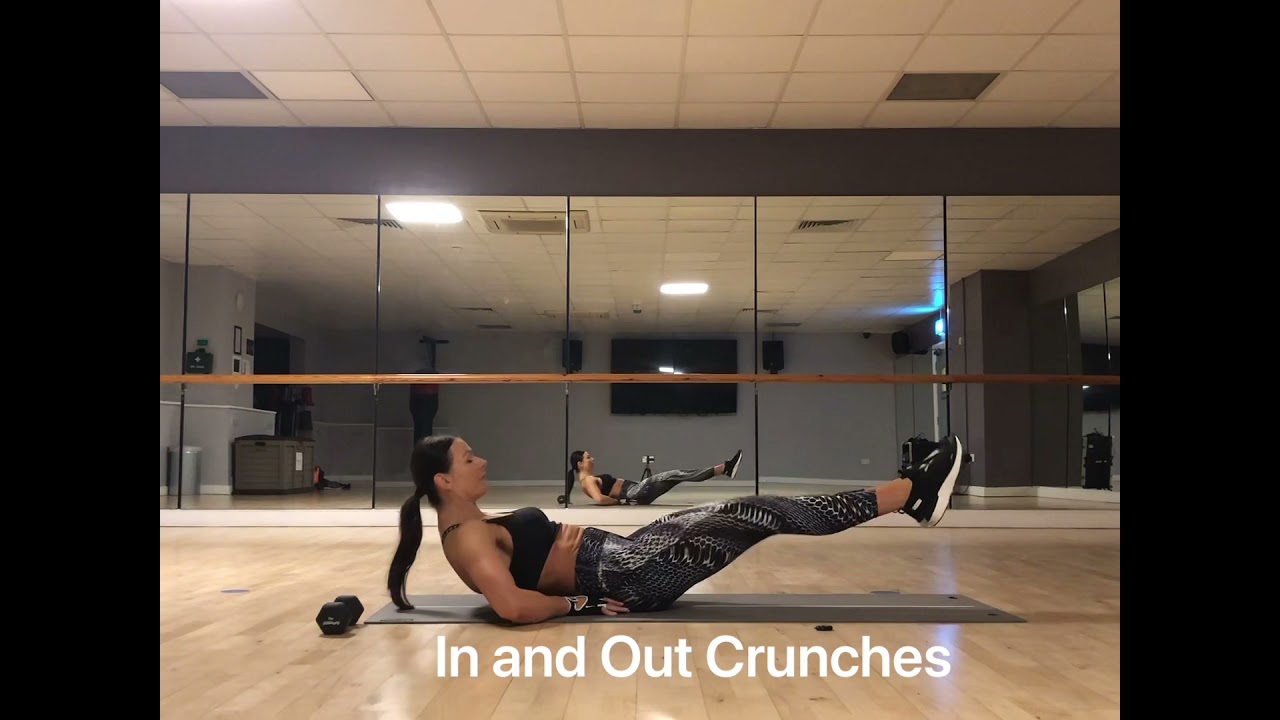 In and Out Crunches - YouTube