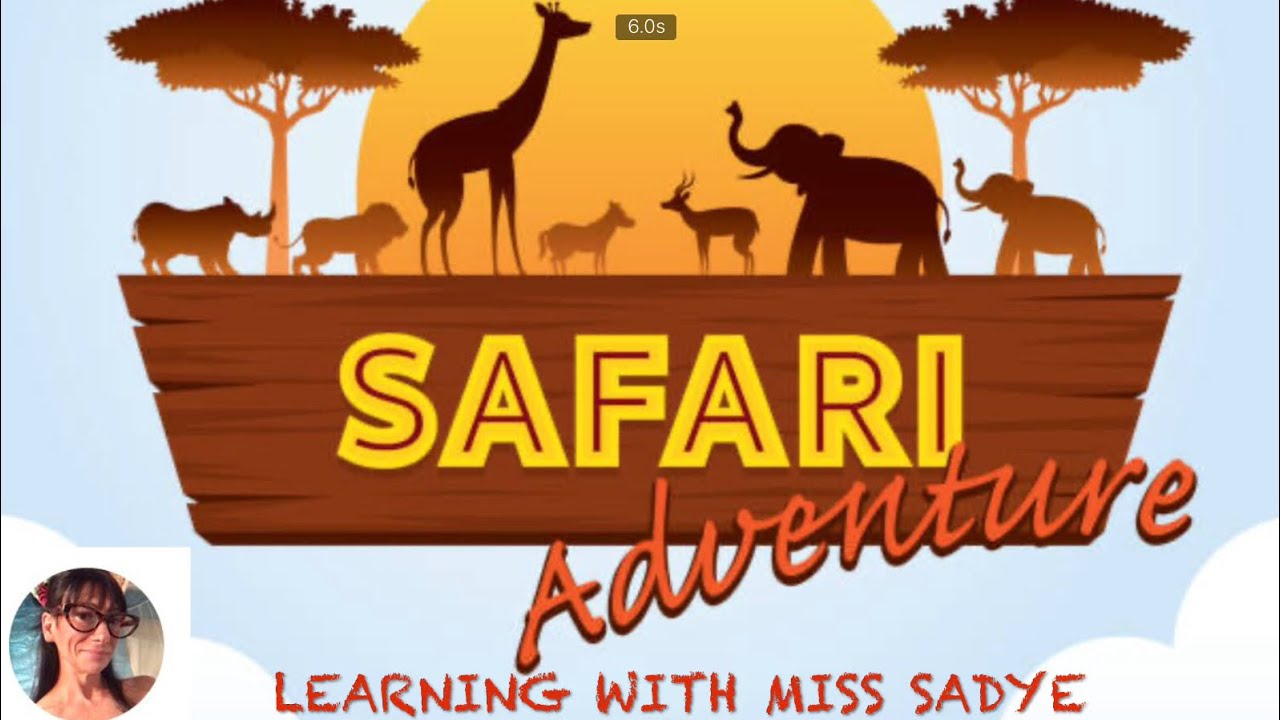 Safari Adventure 🐆🐐🐯🦓🦒 #safarianimals #preschool #earlylearning - YouTube