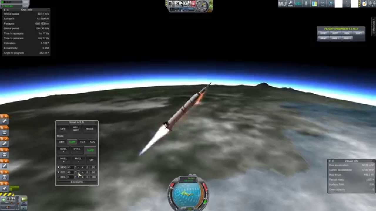Kerbal Space Program Historical Missions: Explorer 1 - YouTube
