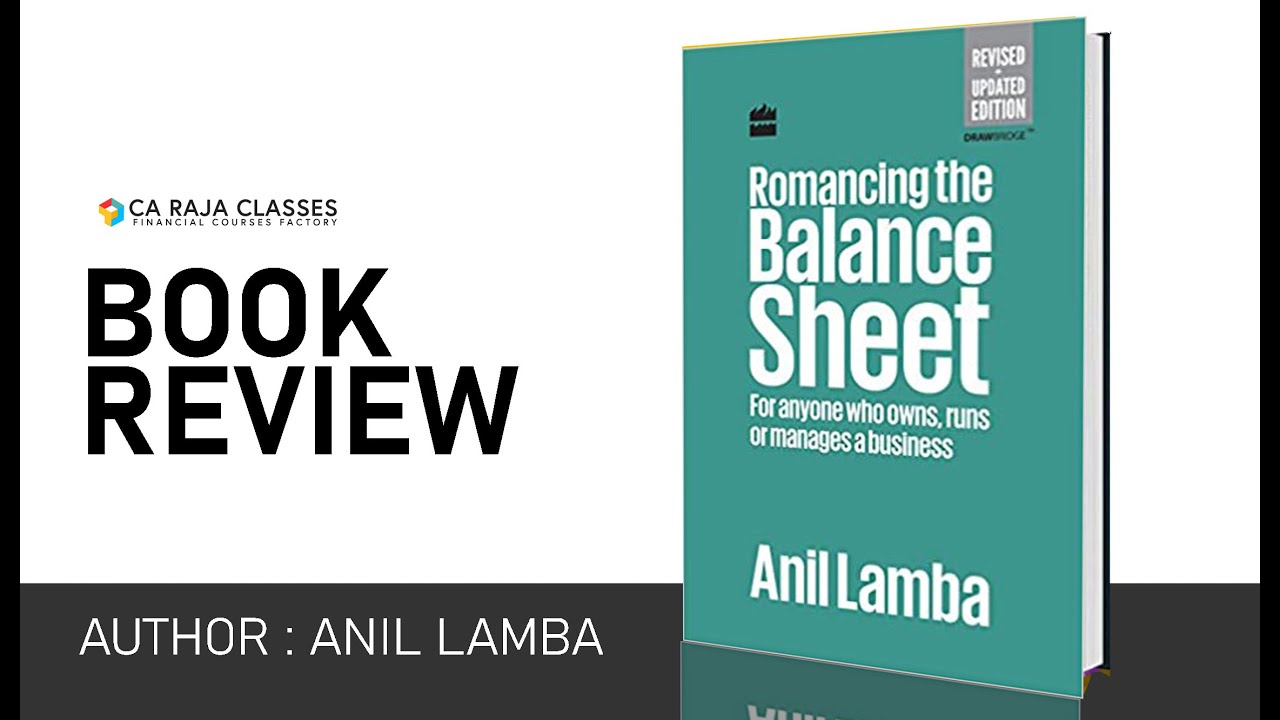 Review Of Romancing The Balance Sheet For Anyone Who Owns Runs Or Review Of Romancing The Balance Sheet For Anyone Who Owns Runs Or