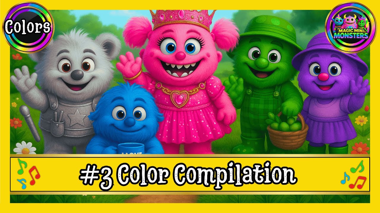 #3 Color Compilation | Learning Through Focused Practice | Magic Mini ...