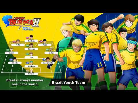 CAPTAIN TSUBASA 2: WORLD FIGHTERS - Team Introduction Trailer: Brazil