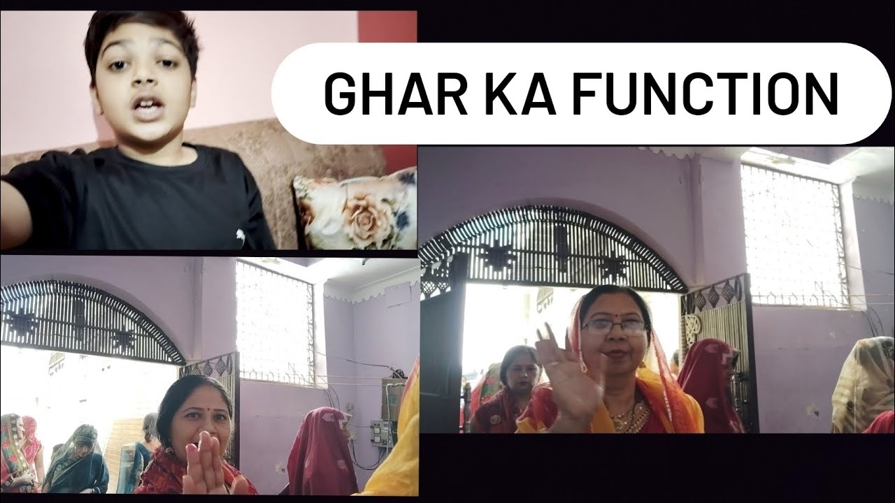 hamare ghar ka function 😎 - YouTube