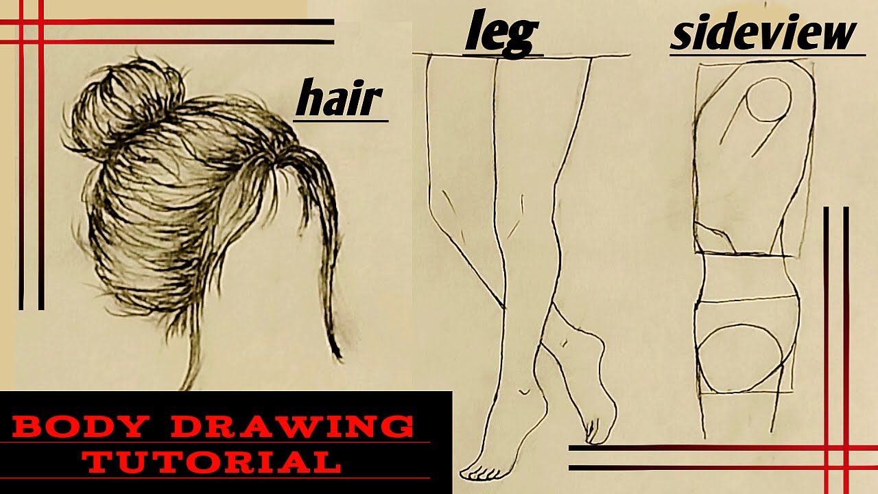 Drawing practice for beginners | pencil sketch drawing - YouTube
