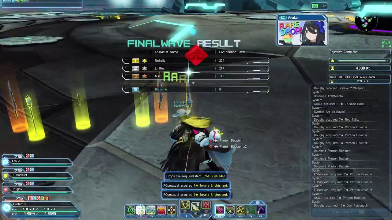 PSO2 NA: Mining Base Defense Op: Ending (TD4) featuring Dark Falz ...
