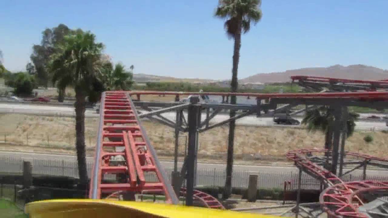 Screamin' Demon HD Castle Amusement Park - YouTube