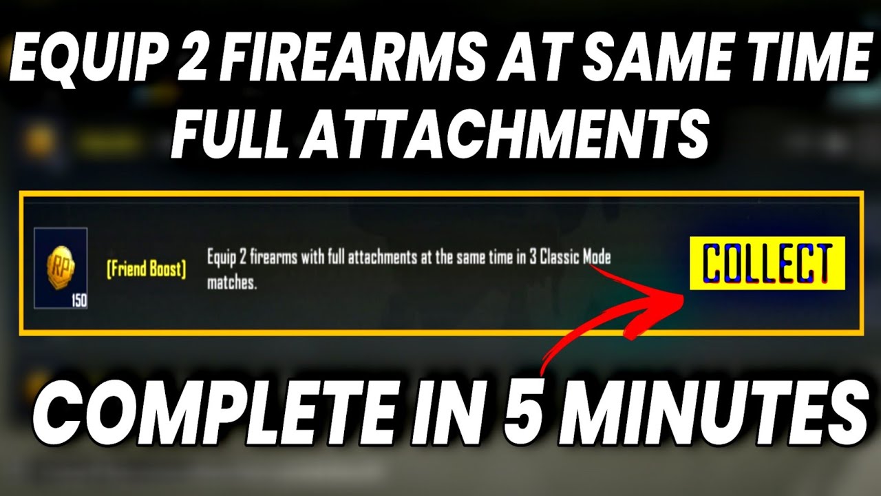 EQUIP 2 FIREARMS WITH FULL ATTACHMENTS AT THE SAME TIME IN 3 CLASSIC ...