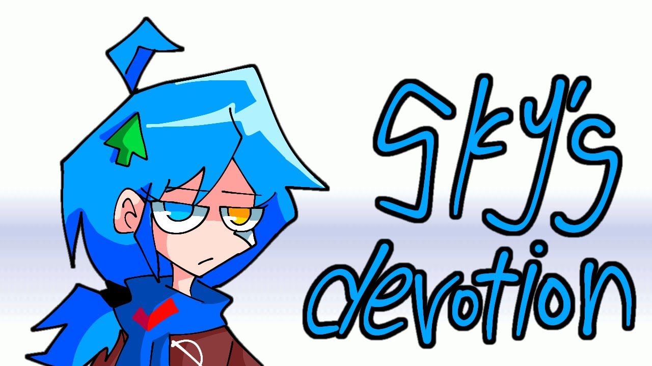 FNF Skys-rhapsody but Skyin and GF Sing it! - YouTube