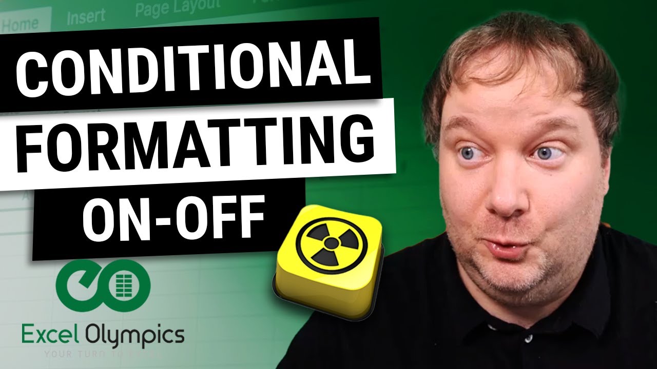 Turn Conditional Formatting On Or Off YouTube Turn Conditional Formatting On Or Off YouTube
