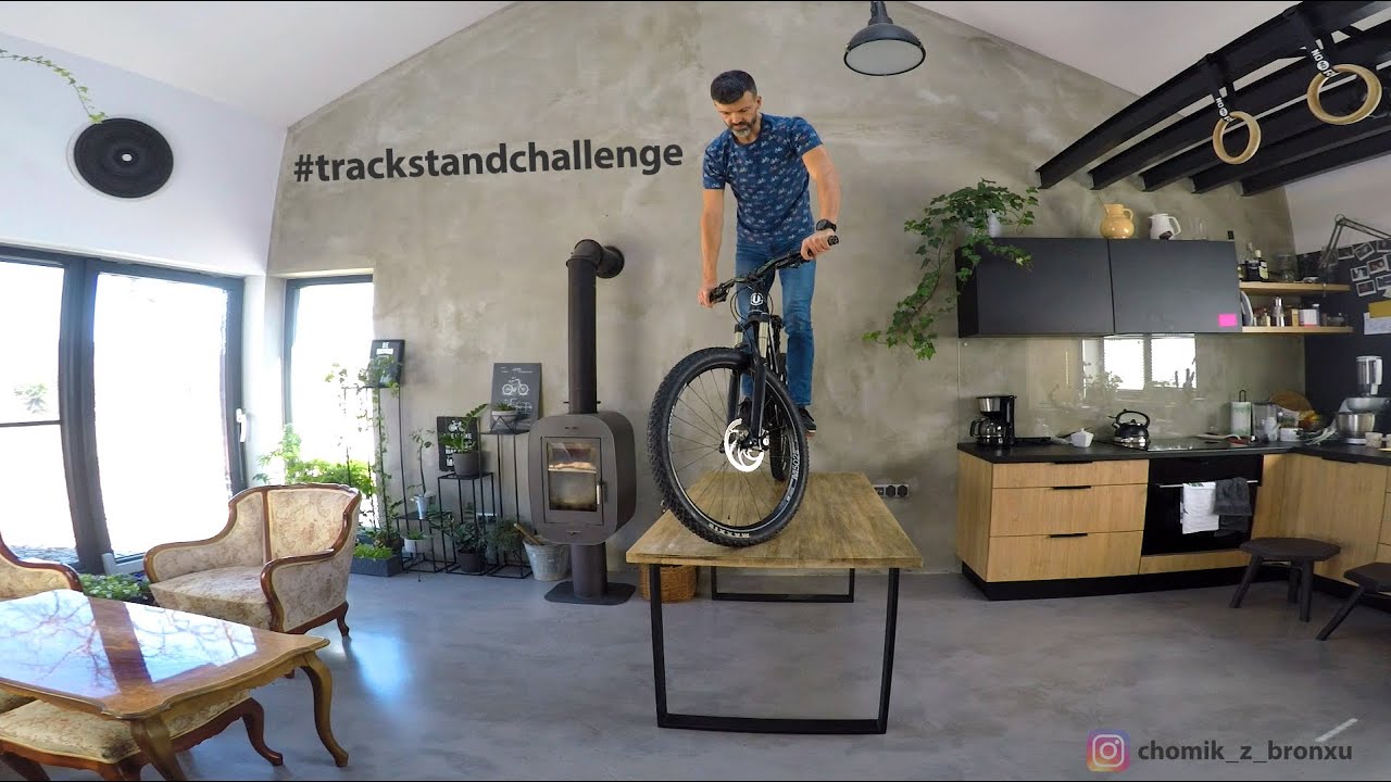 TRACK STAND CHALLENGE - YouTube
