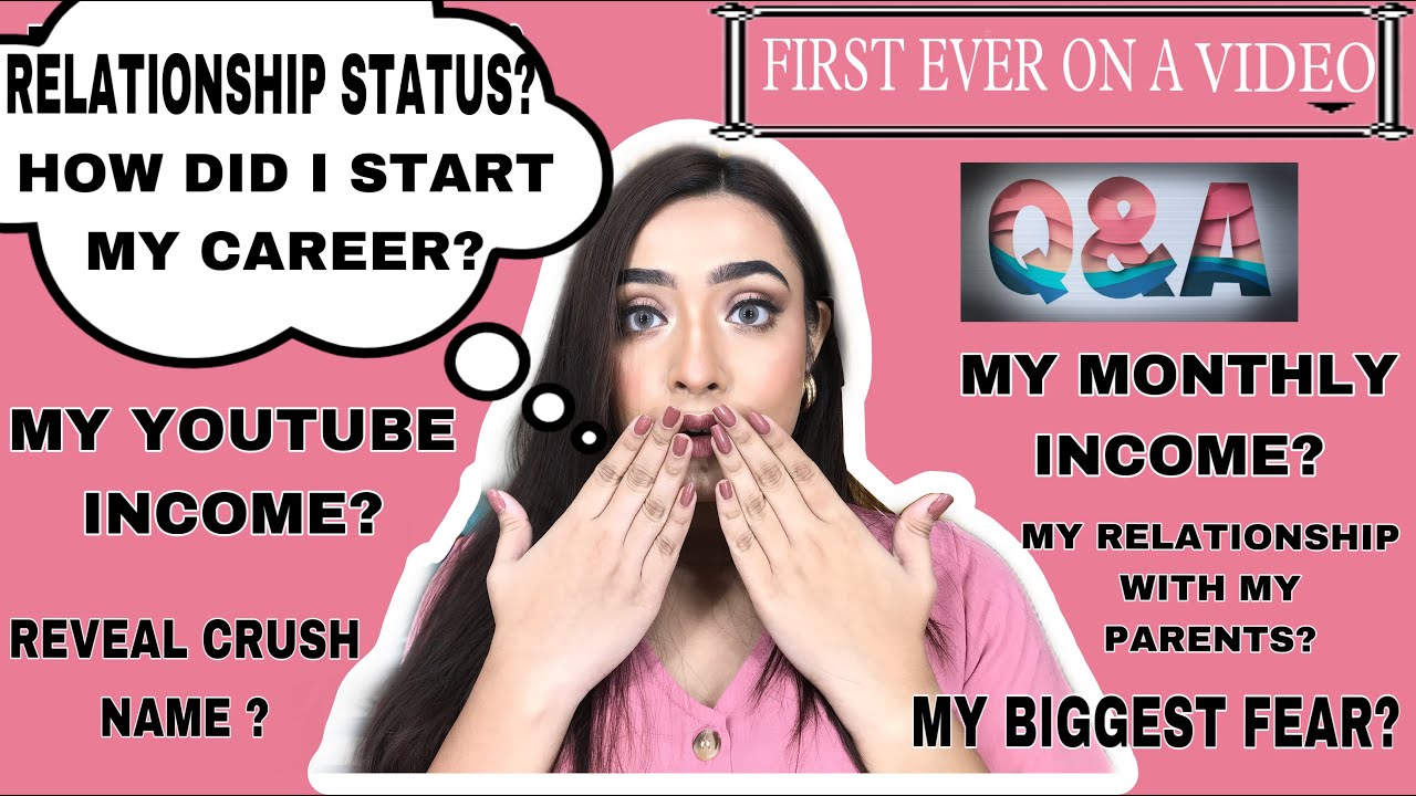 My First Ever QnA Session | Relationship Status, Income, Marriage Plans ...