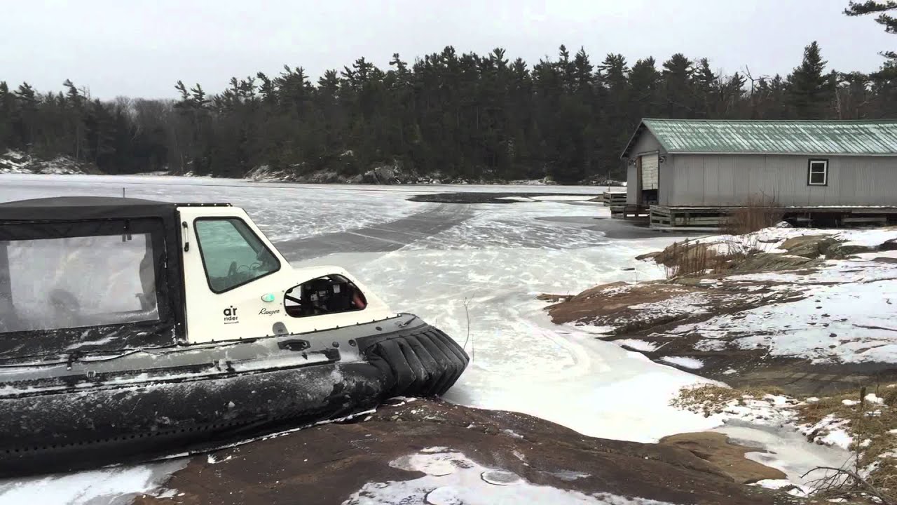 Air Rider Ar 45 Hovercraft Georgian Bay - YouTube