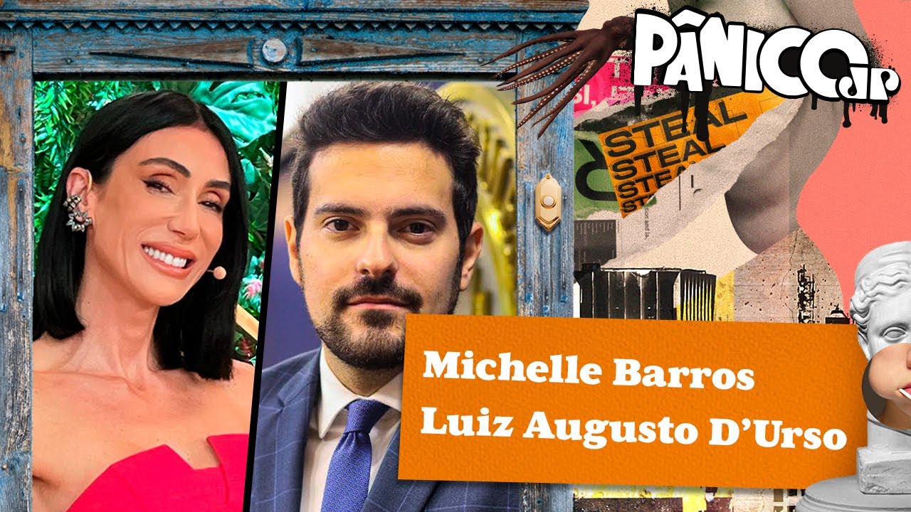 MICHELLE BARROS E LUIZ AUGUSTO D'URSO | PÂNICO - 18/12/2024 - YouTube