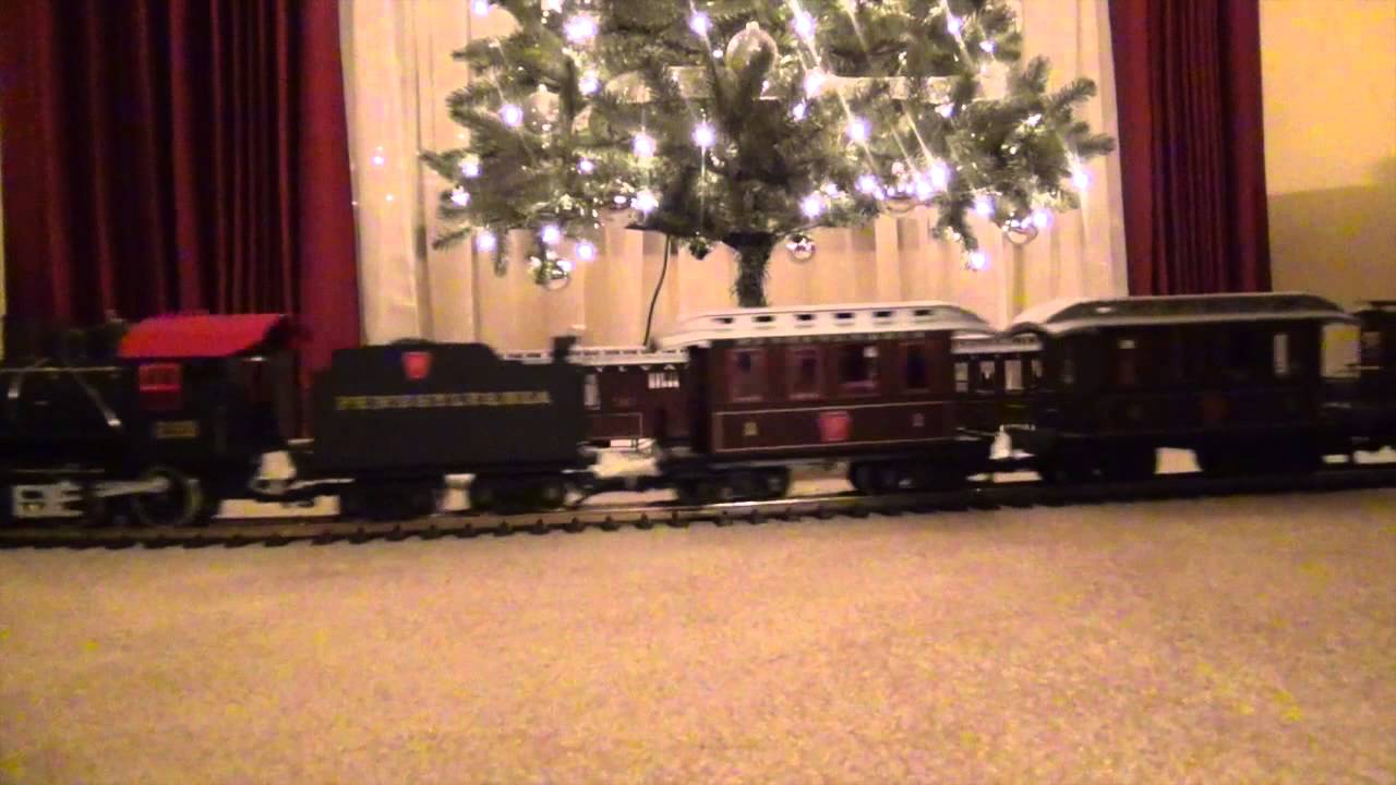 LGB 2 4 0 Pennsylvania Christmas G scale - YouTube