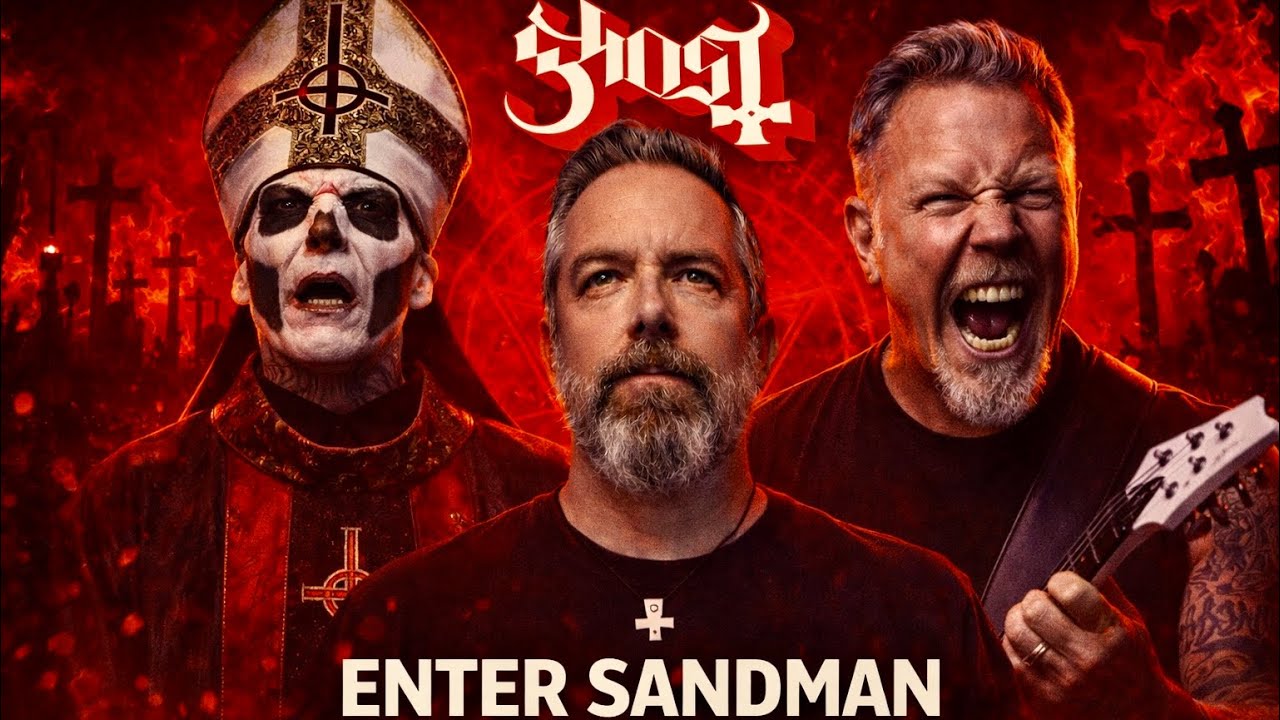 Ghost Meets Metallica Enter Sandman 30th Anniversary Blacklist Cover ...