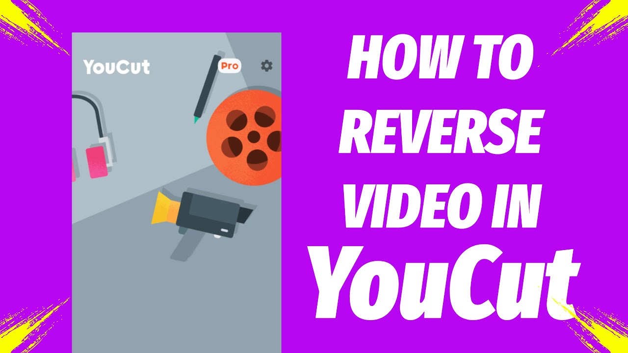 How to Reverse Video in YouCut Video Editor - YouTube