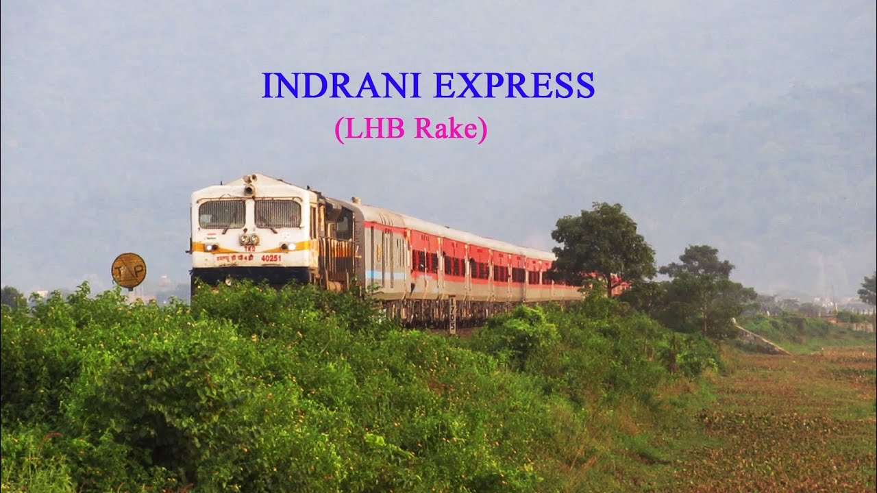 Beautiful Action of 12525 Kolkata - Dibrugarh Indrani Express (LHB ...