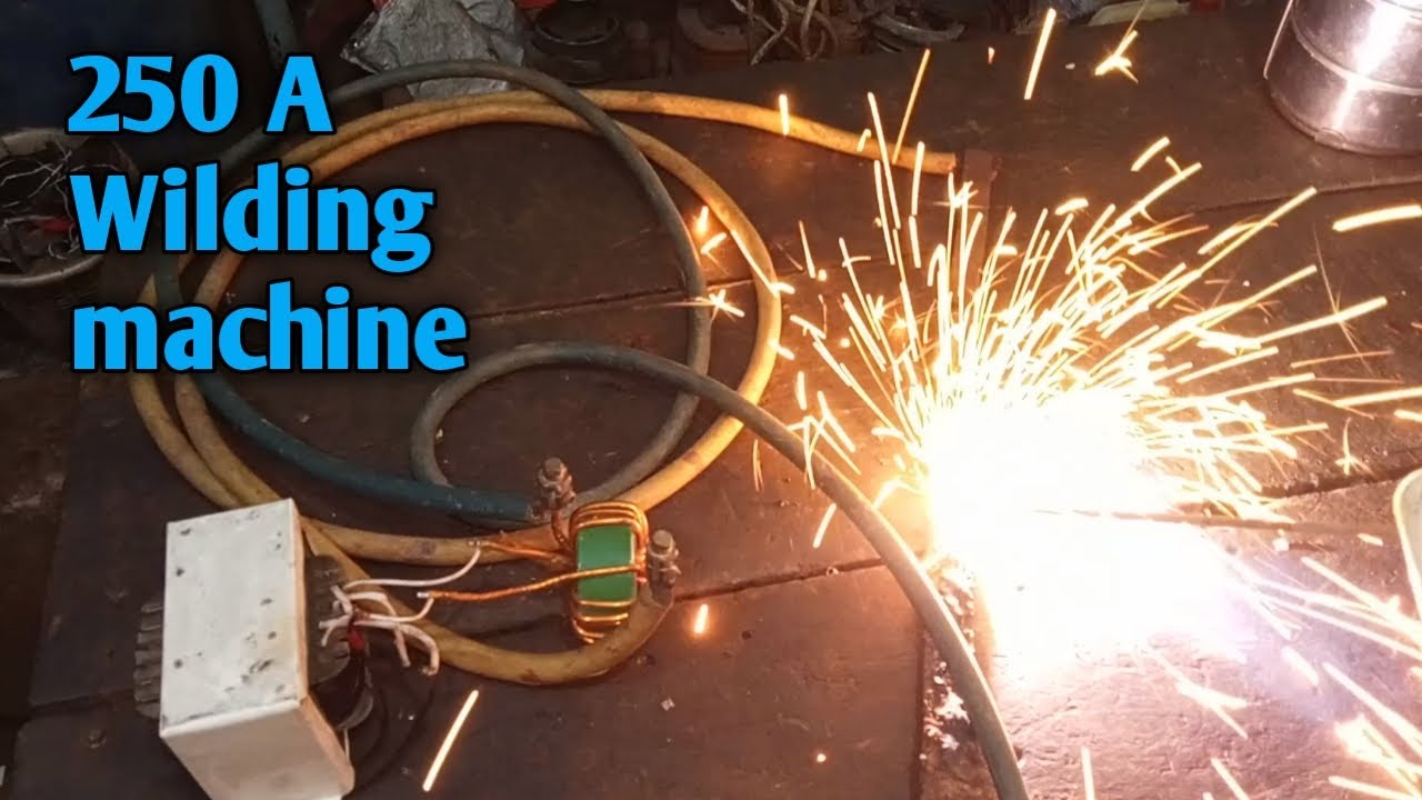 Using current transformers to make big wilding machine, - YouTube
