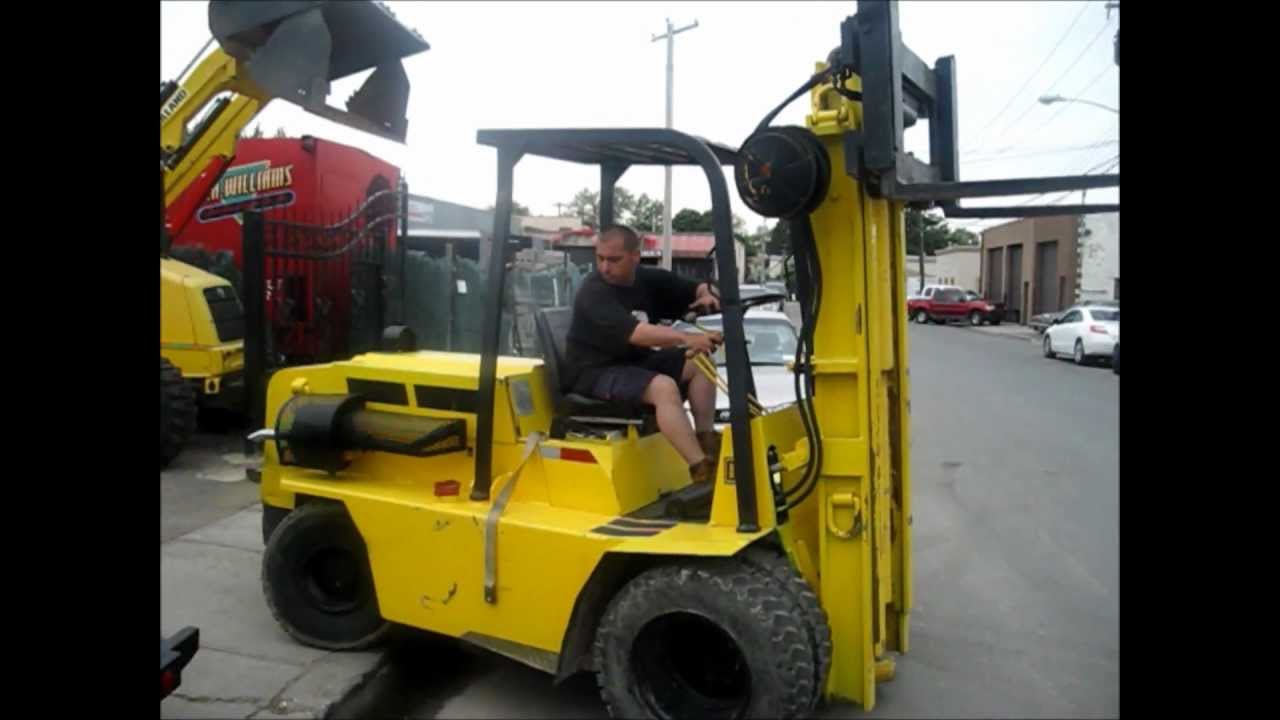 Working Windham Diesel Forklift | Gold Star Equipment Supply Inc ...