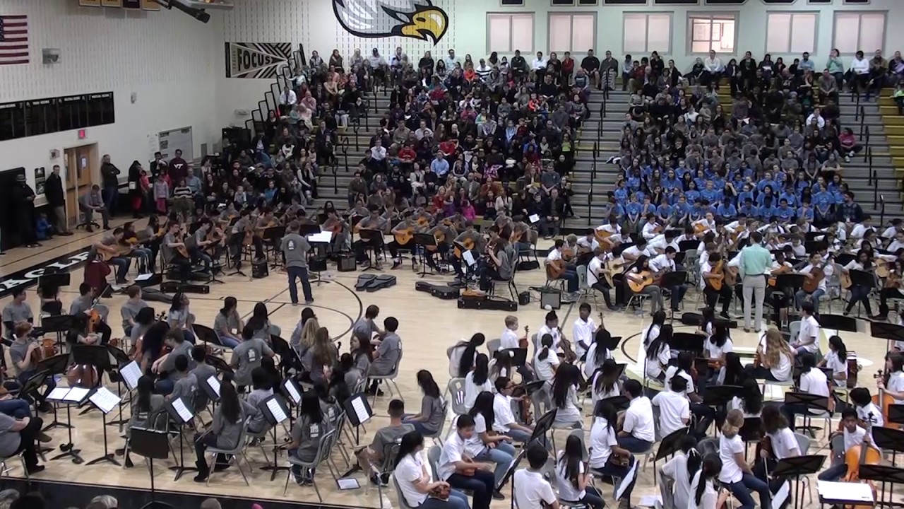 Freedom High School Cluster Concert 2017 - YouTube