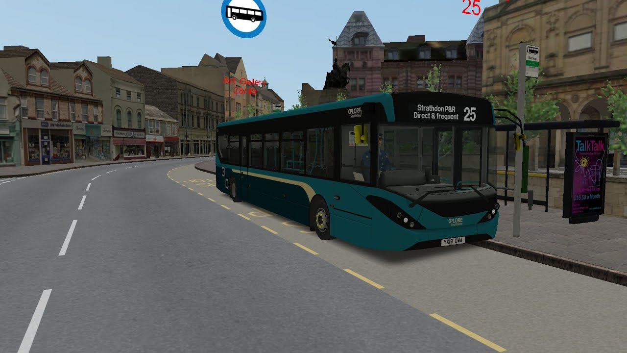 Strathshire, Route 25 | OMSI 2 - YouTube