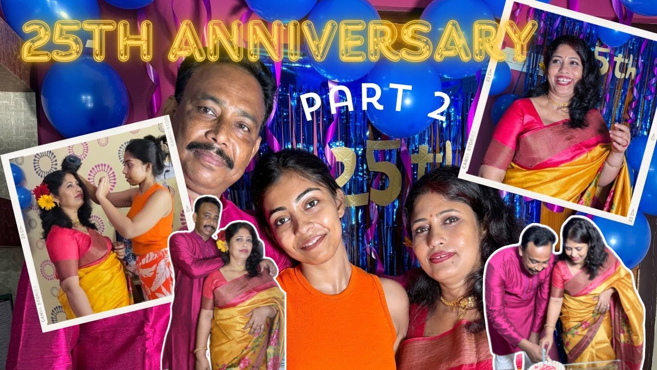 25th anniversary celebration 🎉🎂| plan ta thik kore holo na! 😔 | part 2 ...