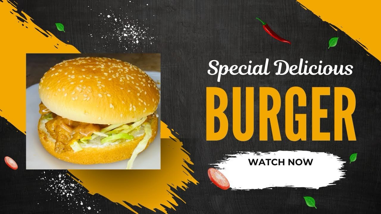 Subway Burger Recipe by Home kitchen - YouTube