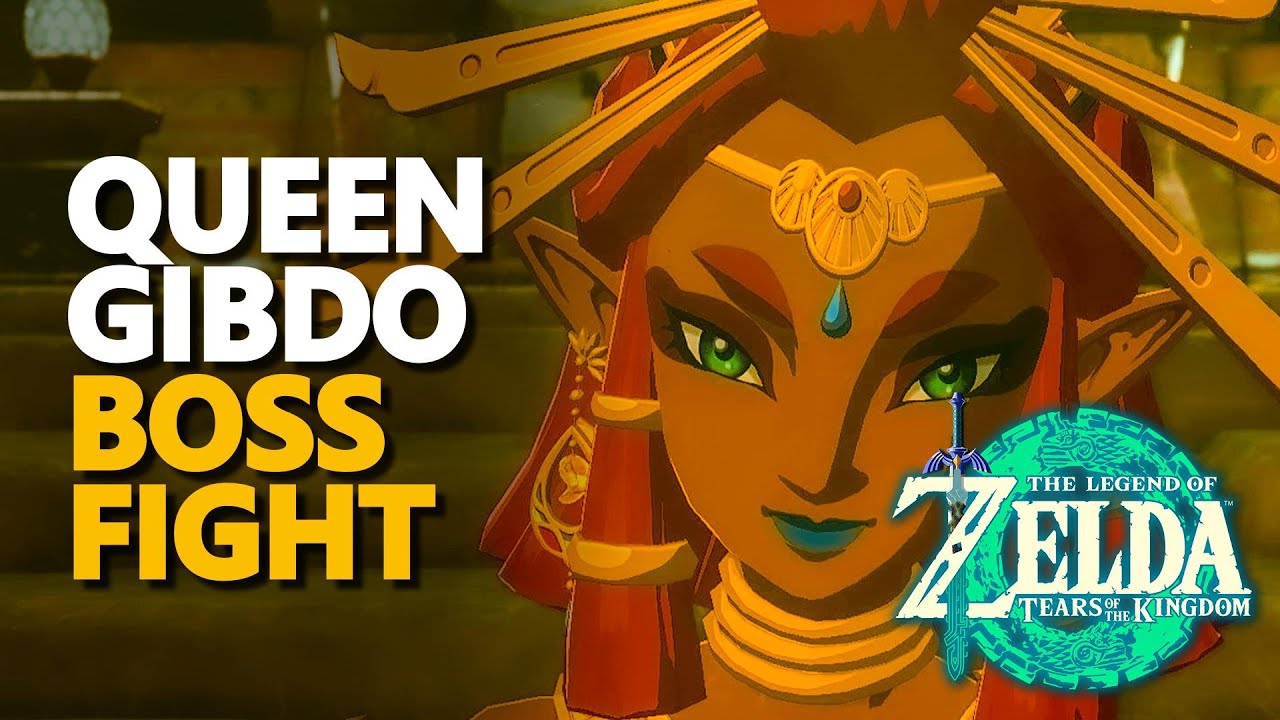 Queen Gibdo Boss Fight Zelda Tears of the Kingdom - YouTube