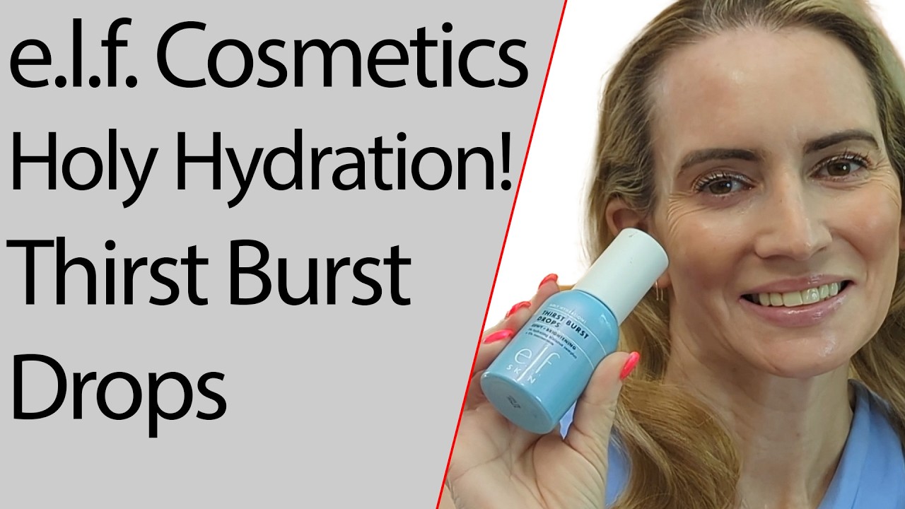 e.l.f. Cosmetics Holy Hydration! Thirst Burst Drops Review, How to Use ...