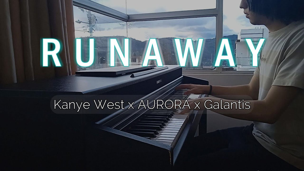 Runaway - Kanye West & Aurora & Galantis | Piano Cover by Emikio - YouTube