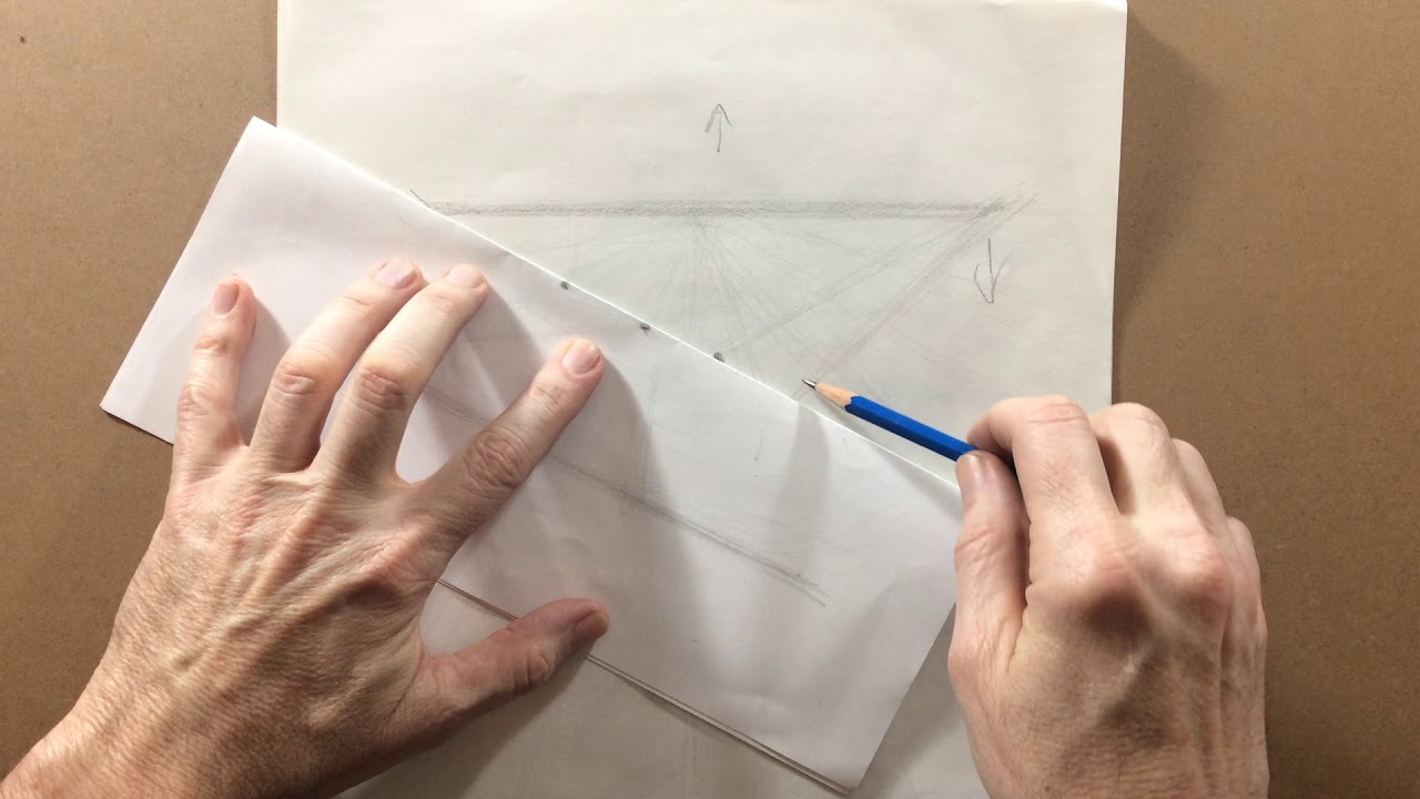 Perspective Drawing - Scaling Vertical Lines - YouTube