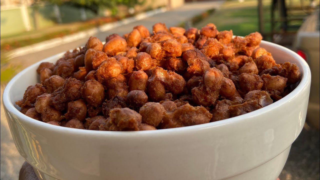 Crunchy & Spicy Coated Peanuts: The Ultimate Snack Recipe! - YouTube