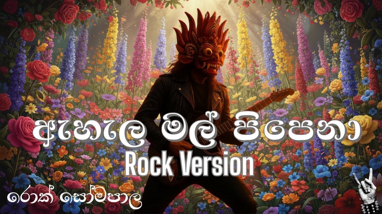 Ahala Mal Pipena ( ඇහැල මල් පිපෙනා ) - Rock Version ‪@RockSomapala ...