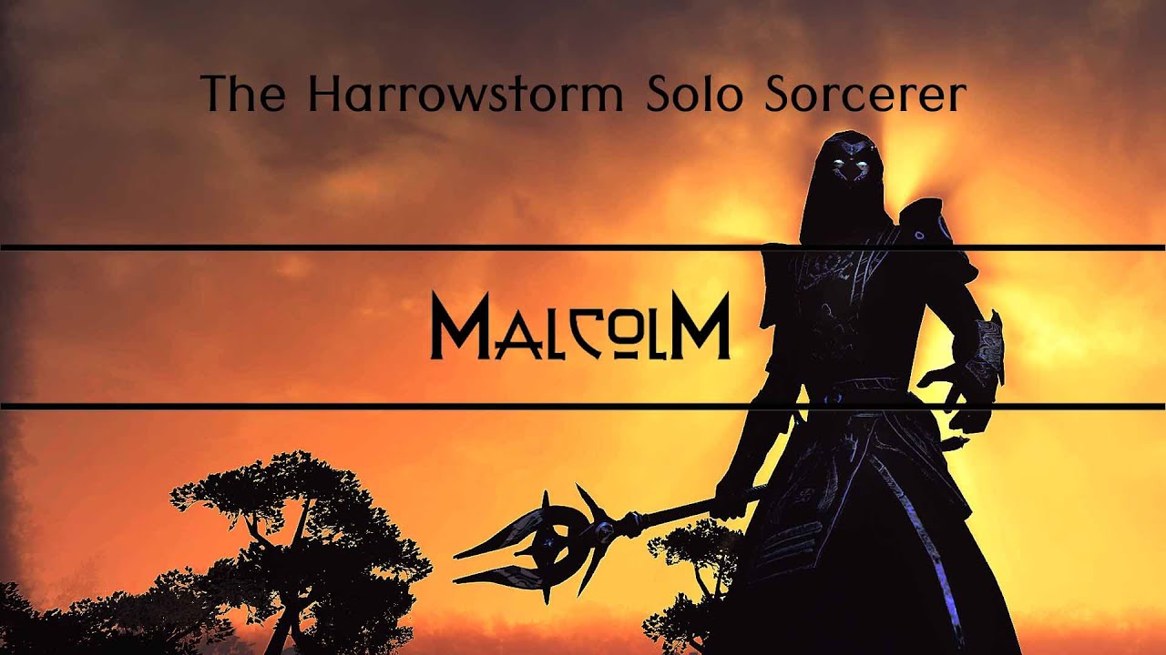 The Harrowstorm Solo Sorcerer - ESO 1vX PvP - YouTube
