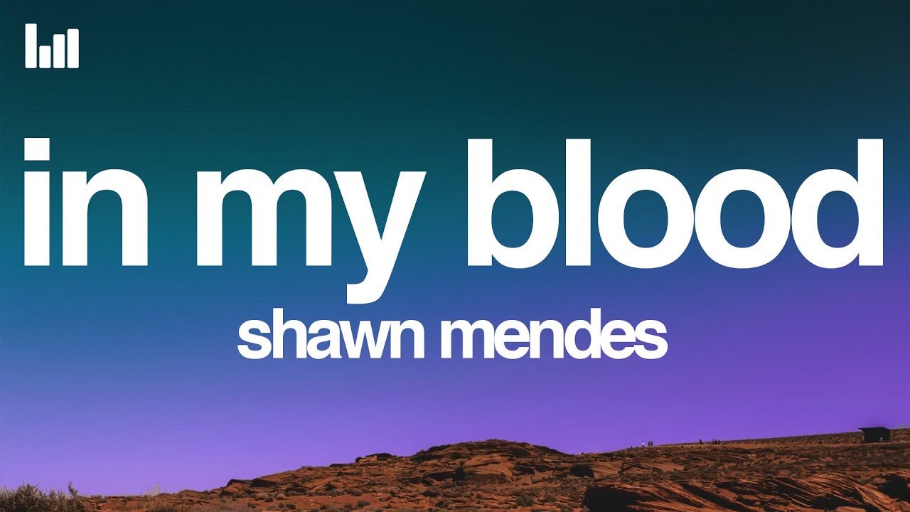 Shawn Mendes - In My Blood (Lyrics) - YouTube