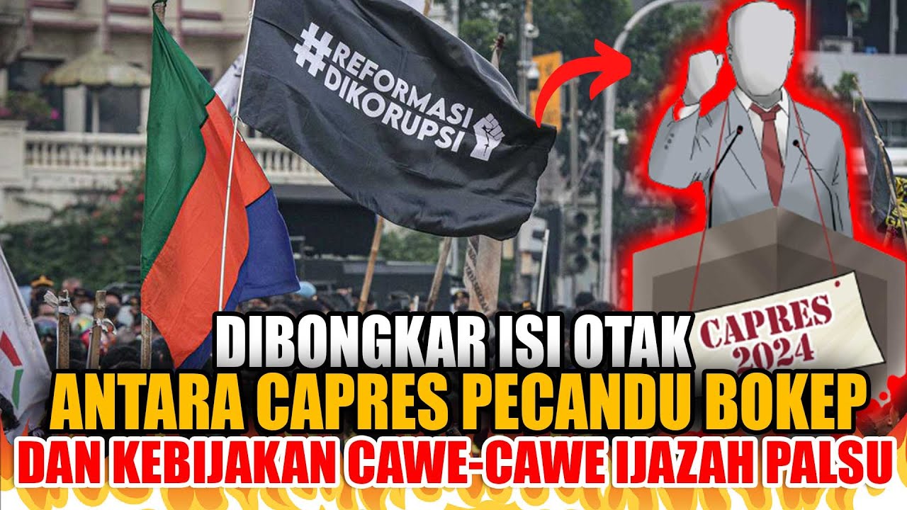 🔴LIVE ️MEMBONGKAR CAPRES OTAK BOKEP DIANTARA CAWE CAWE SI REZIM IJAZAH PALSU - YouTube