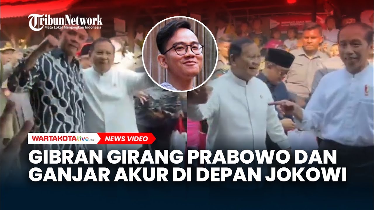 Gibran Rakabuming Girang Lihat Prabowo dan Ganjar Akur di Depan Jokowi ...