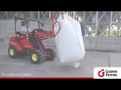 Gianni Ferrari Turboloader compact articulated loader with big bag ...