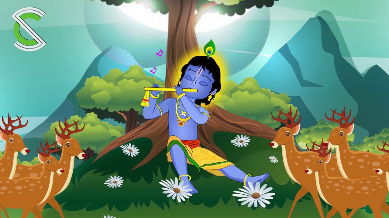 2D Animation Krishna Video @ Campion Software - YouTube