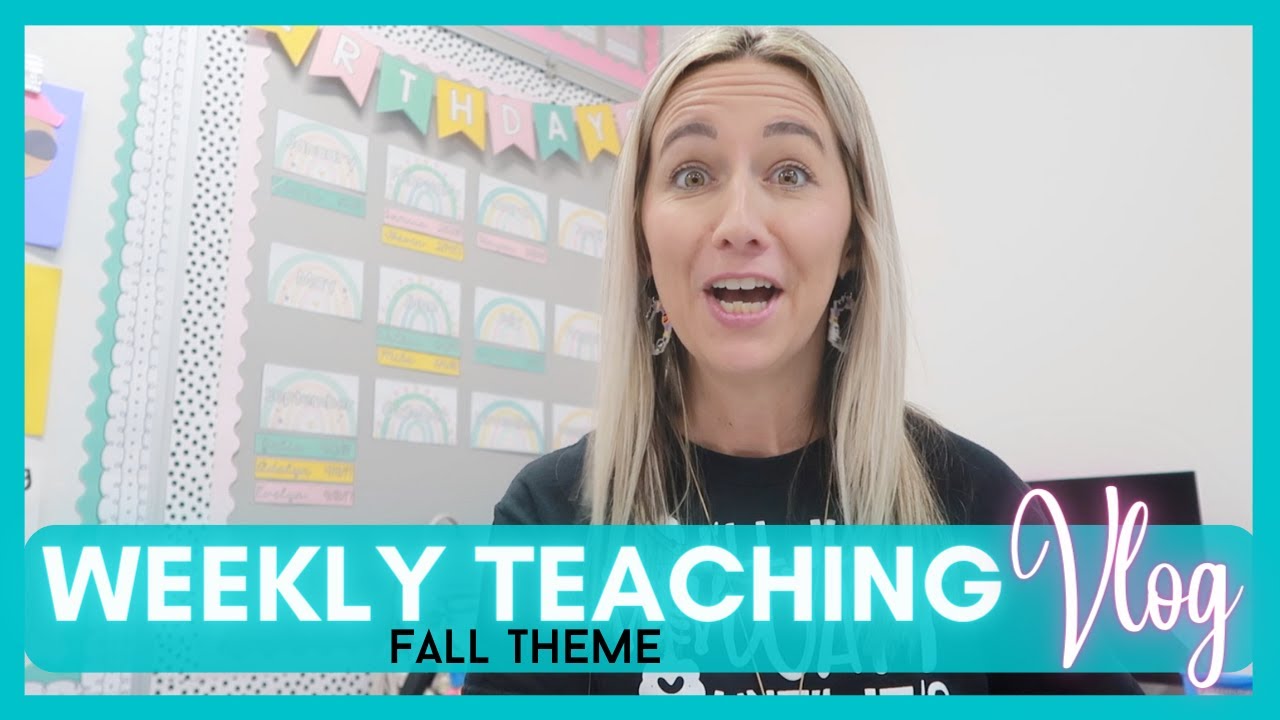 Pre K Teacher Weekly Vlog Fall Theme YouTube pre-k-teacher-weekly-vlog-fall-theme-youtube