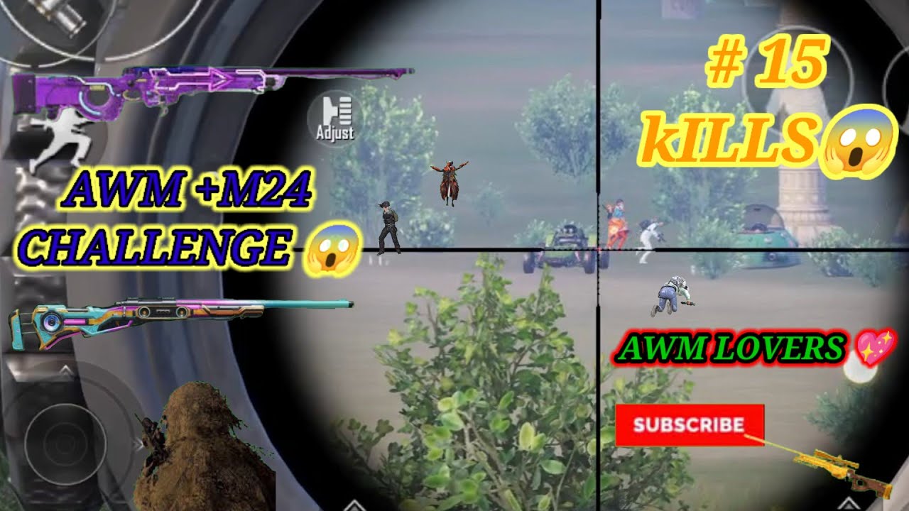 Magic Shot Of Awm |Use Awm + M24 Only Get Top 1 In Rank Classic ...