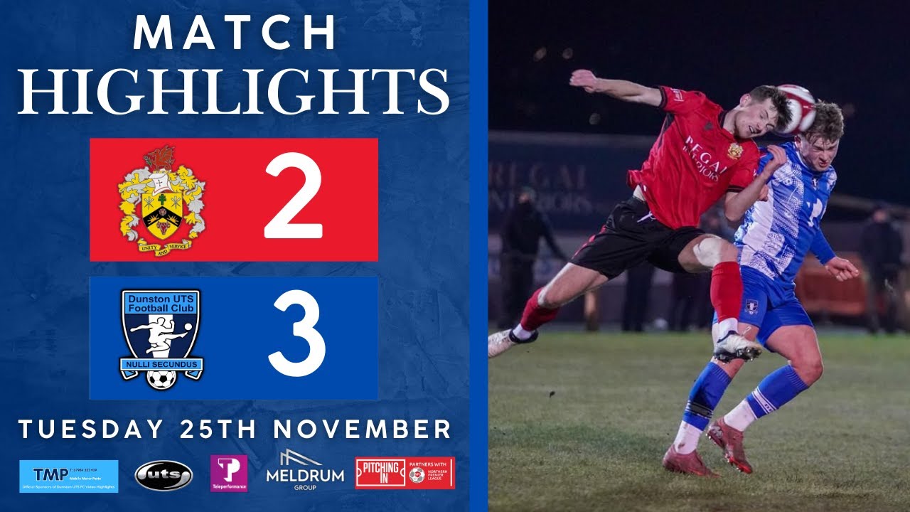 Silsden AFC 2 Dunston UTS 3 | Pitching In Northern Premier League East ...