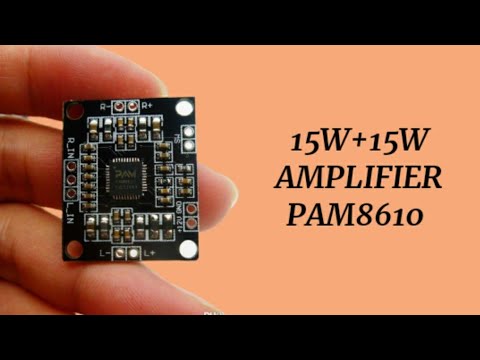 PAM8610 Amplifier - YouTube