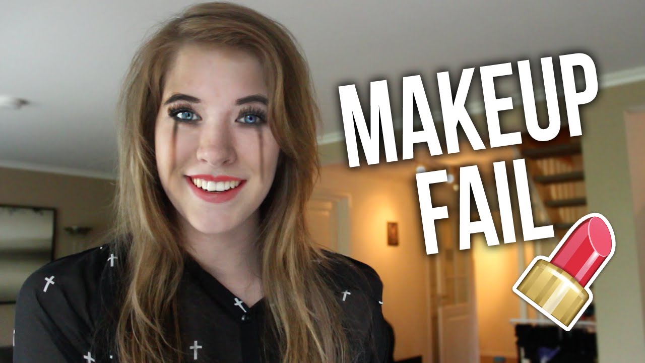 HIDEOUS MAKEUP FAIL - YouTube