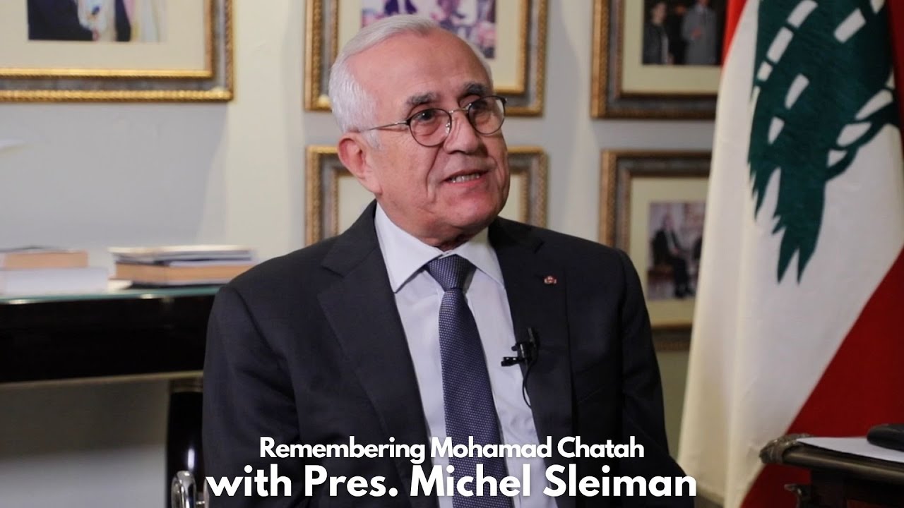 MICHEL SLEIMAN - Remembering Mohamad Chatah - YouTube