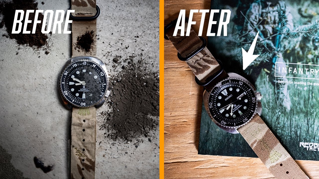 How to maintain and repair your watch strap - YouTube