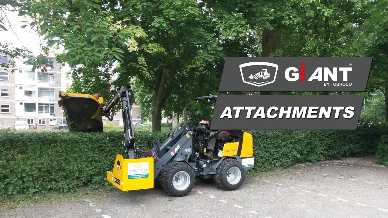 ARM MOWER WITH MULCHING UNIT // TOBROCO-GIANT - YouTube