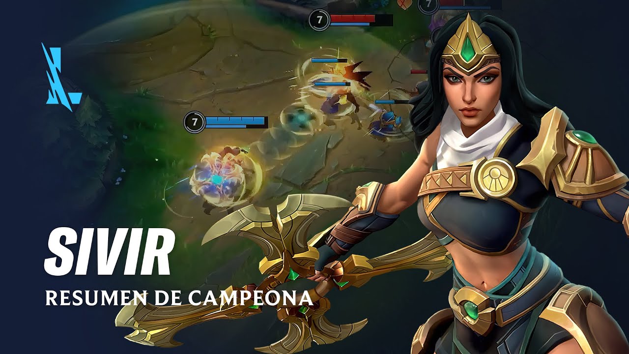 Resumen de Sivir | Jugabilidad - League of Legends: Wild Rift - YouTube