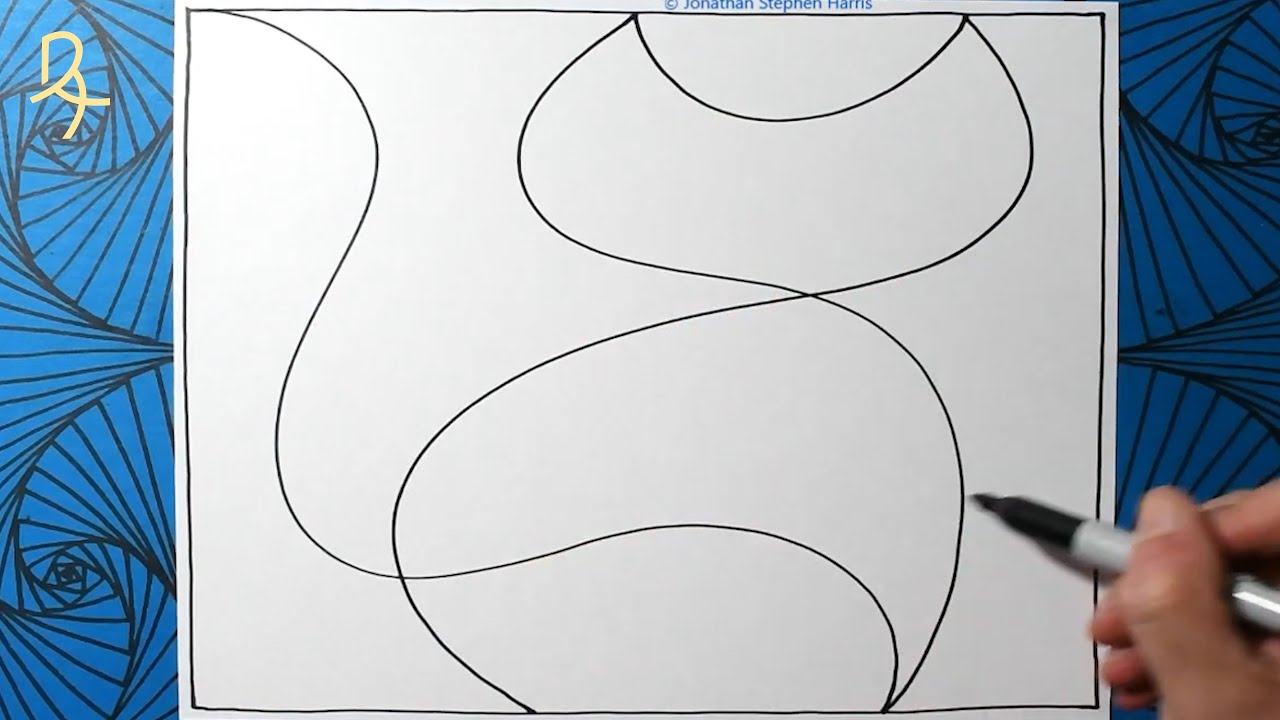 How to Draw Spiral Drawings | Satisfying and Relaxing Art Therapy ...